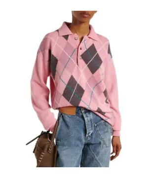 J.W.ANDERSON Colorful Wool Knit Sweater
