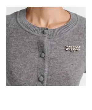 Simone Rocha Embellished Cashmere Cardigan