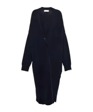 Extreme Cashmere Long Knit Cardigan - Black