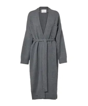 Extreme Cashmere Wrap Cardigan - Gray