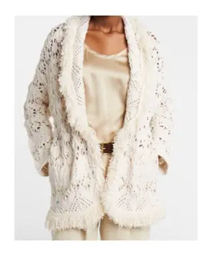 Alanui Lagoon Romance Cotton-blend Cardigan