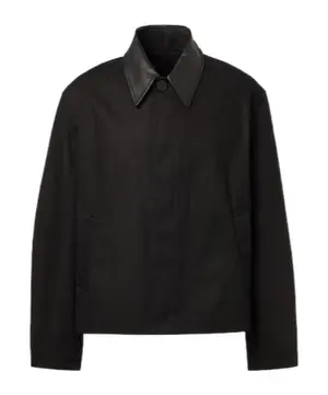 Studio Nicholson X Aaron Levine Dover Cotton Jacket - Black