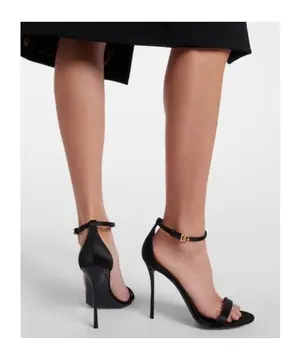 Dolce & Gabbana Satin Sandals