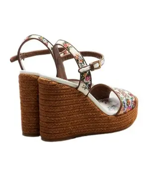 Dolce & Gabbana Floral Espadrille Wedges