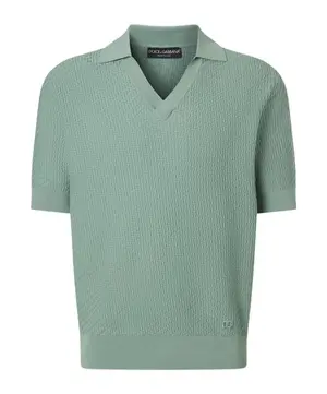 Dolce & Gabbana Cotton Polo Shirt - Green