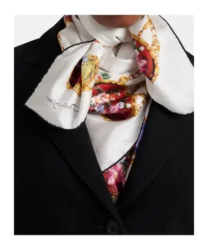 Dolce & Gabbana Dg Silk Scarf
