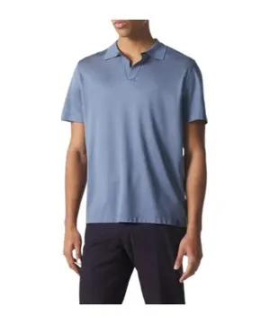 Brioni Minimalist V-neck Polo Shirt