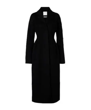 Sportmax Virgin Wool Coat - Black