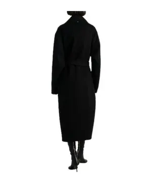 Sportmax Virgin Wool Wrap Coat