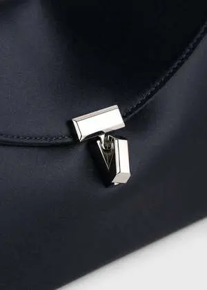 TOTEME Mini T-lock Satin Clutch