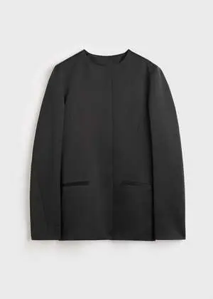 TOTEME Duchess Satin Dinner Jacket