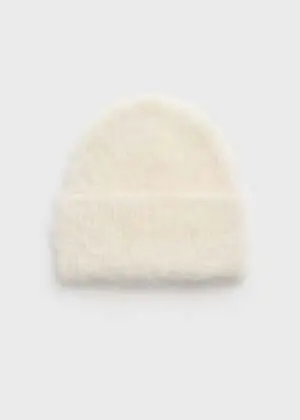 TOTEME Alpaca Knit Beanie - Ecru