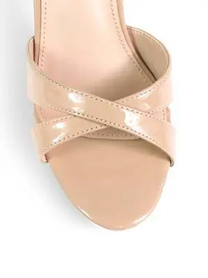 Frederick's Of Hollywood Madison Ankle Strap Heels