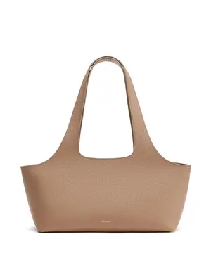 Cuyana East West System Tote - Cappuccino
