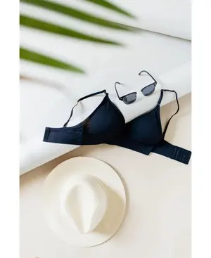 BRABAR Everyday Bra With Back Closure - Black