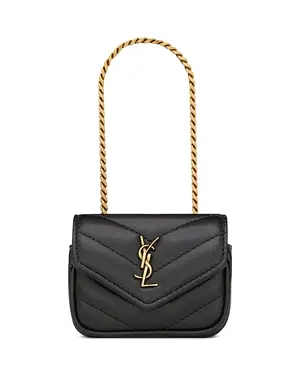 Saint Laurent Loulou Charm - Black