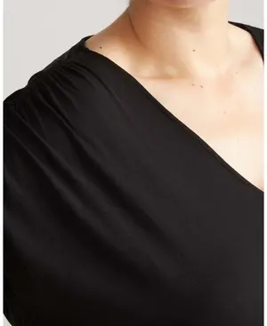 Universal Standard Minetta Liquid Jersey Dress - Black