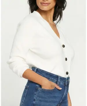 Universal Standard Better-than-wool Cardigan - Cream