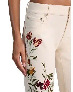 Alice + Olivia Emryn Low Rise Flare Jeans
