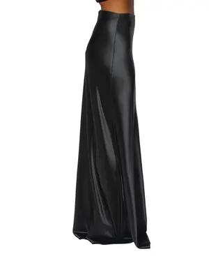 JLUXLABEL Tradition Satin Maxi Skirt