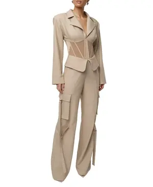 JLUXLABEL Downtown Blazer Bodysuit