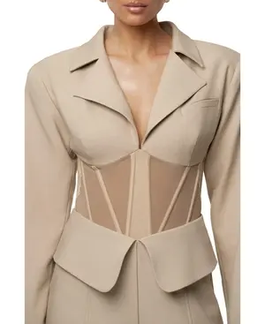 JLUXLABEL Downtown Blazer Bodysuit