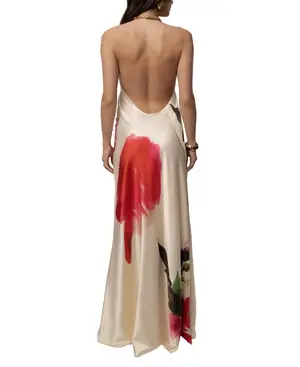 JLUXLABEL Print Audrey Maxi Dress