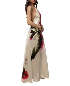 JLUXLABEL Print Audrey Maxi Dress