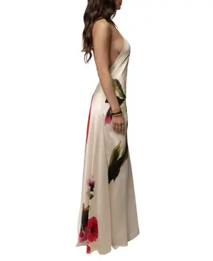 JLUXLABEL Print Audrey Maxi Dress