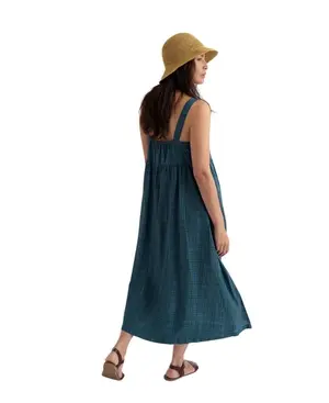 SEASALT CORNWALL Empire Gathered Midi Dress