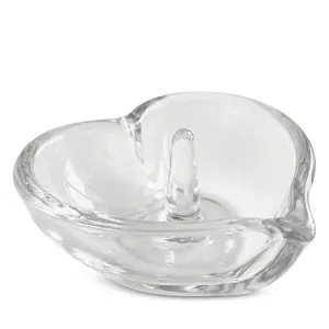 ORREFORS Heart Ring Holder - Clear