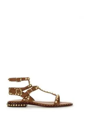 Ash Play Soft Brasil Studded Flat Sandals