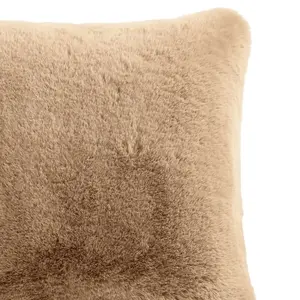 SUNDAY CITIZEN Faux Fur Throw Pillow, 20 X 20 - Tan