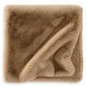 SUNDAY CITIZEN Faux Fur Bed Runner - Tan