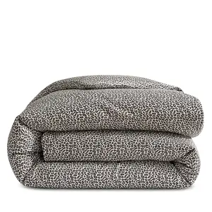 SUNDAY CITIZEN Silky Duvet Cover, Queen - Leopard Print