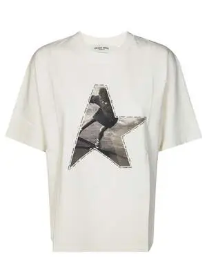 GOLDEN GOOSE Starlit Graphic T-shirt - Bianco