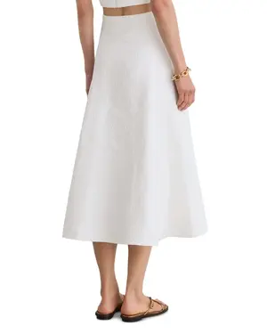 REISS Tara Flared Skirt