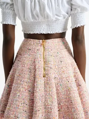 Balmain Tweed Mini Skirt