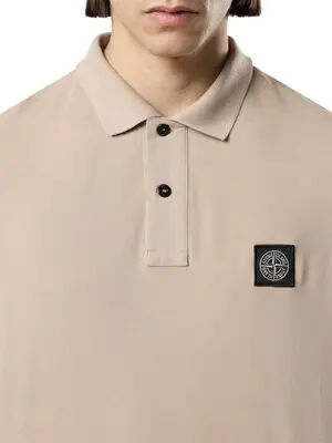 Stone Island Logo Polo Shirt