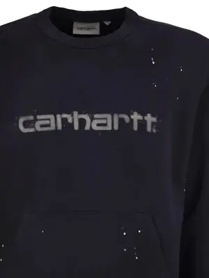 Carhartt Work In Progress Logo Cotton Sweatshirt