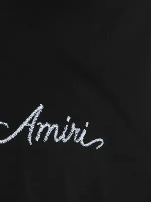 Amiri T-shirt With Logo - Black