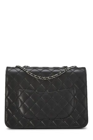 Chanel Lambskin Clams Pocket Accordion Flap