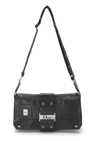 Dior Leather Street Chic Shoulder Bag
