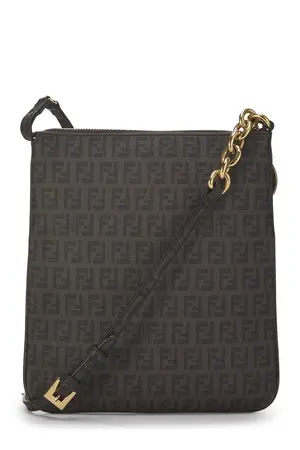 Fendi Zucchino Coated Canvas Messenger