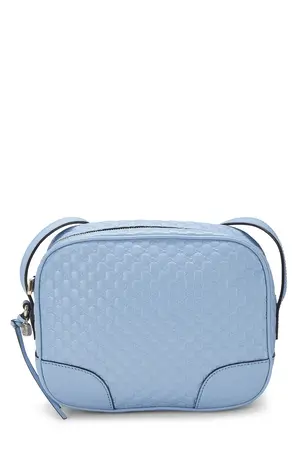 Gucci Microguccissima Leather Crossbody Bag - Blue
