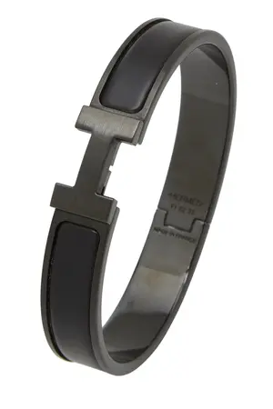 Hermès Clic Clac H Gm Bangle - Black