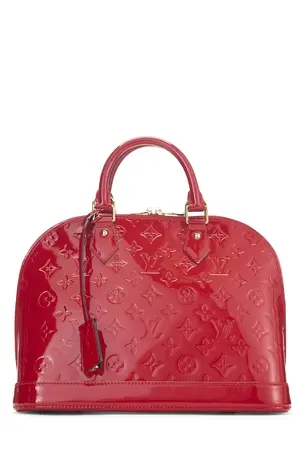 LOUIS VUITTON Monogram Vernis Alma Nm