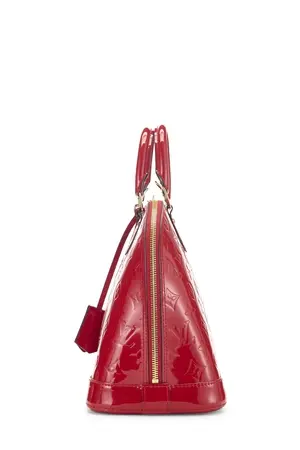 LOUIS VUITTON Monogram Vernis Alma Nm