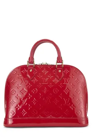 LOUIS VUITTON Monogram Vernis Alma Nm