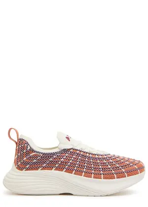 Apl Techloom Zipline Embroidered Knit Sneakers - Multicoloured